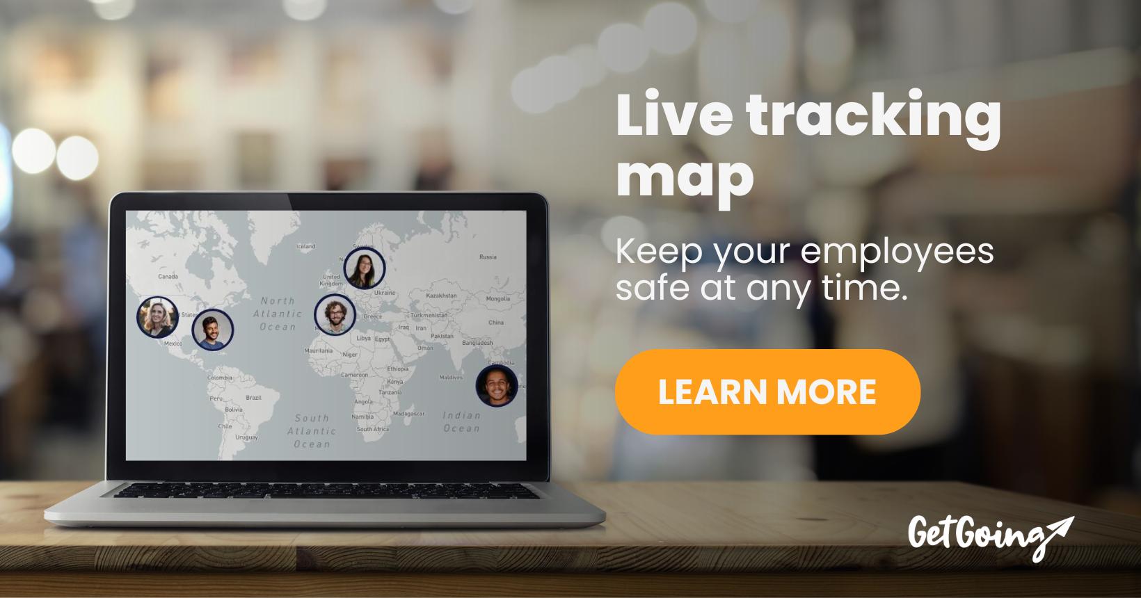 GetGoing | Corporate Travel Tracker Platform for Businesses