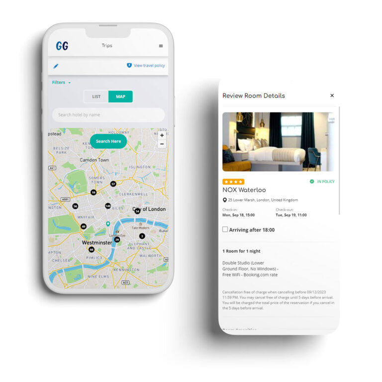 Booking accommodations for business travel made easy